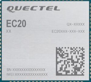 Quectel EC20 Multi-mode LTE 4G GSM GPRS GPS GLONASS Module LCC Package – Mirai Multi Solution
